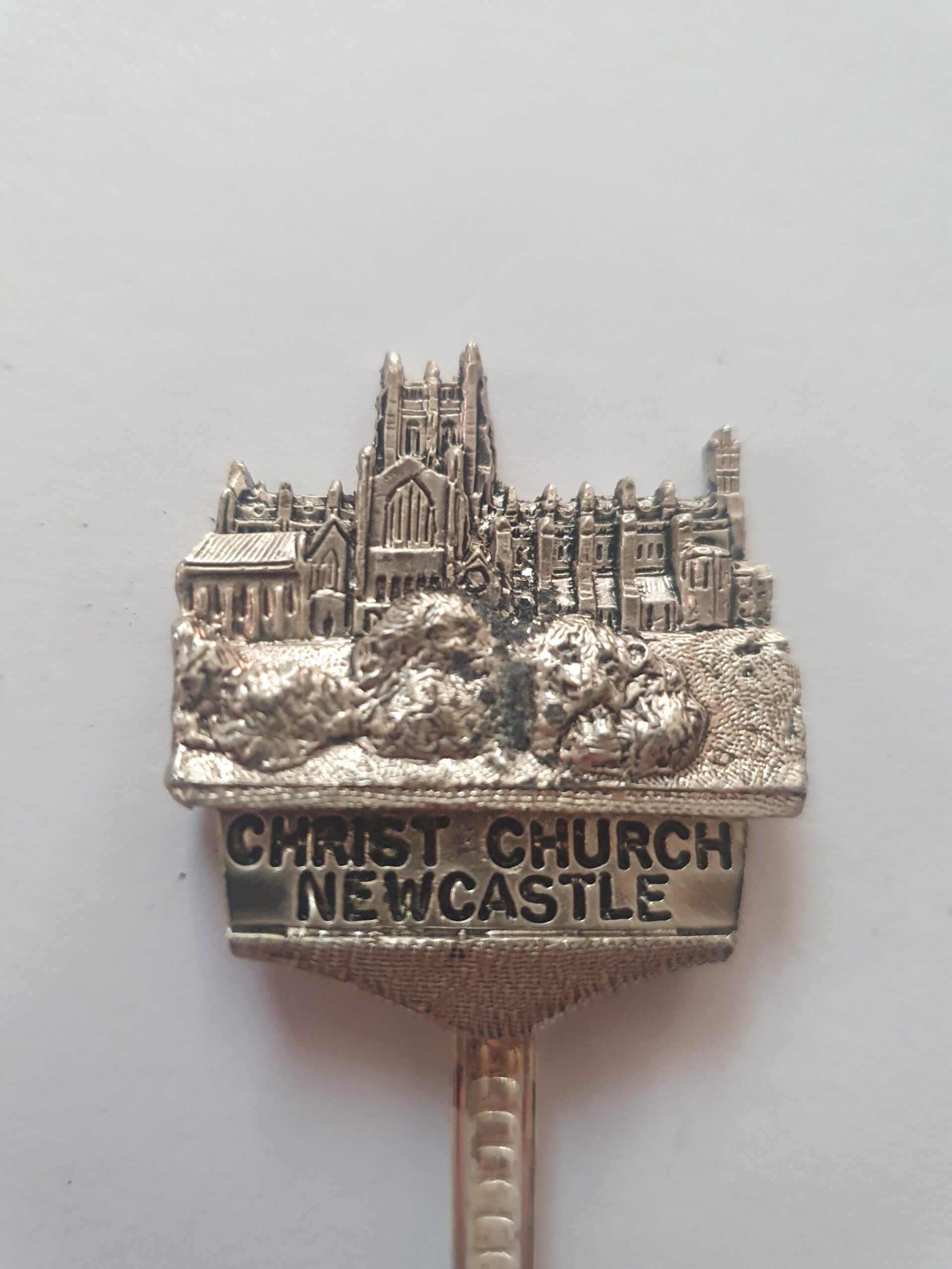 Christ Church Newcastle Silver-Plated Spoon - Oma's Collectables - Oma ...