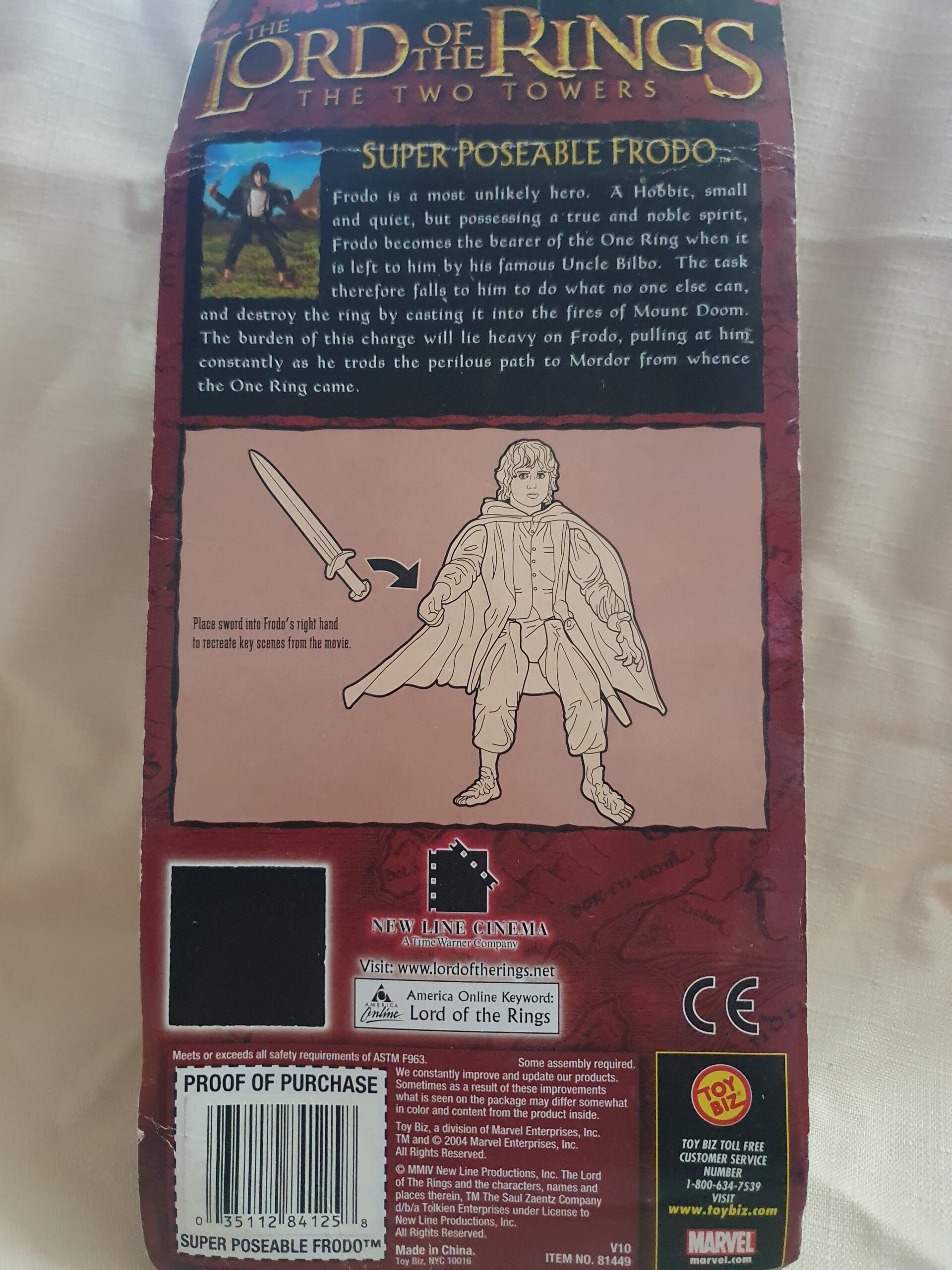 Frodo Lord of the Rings action figure - Oma's Collectables - Oma's ...
