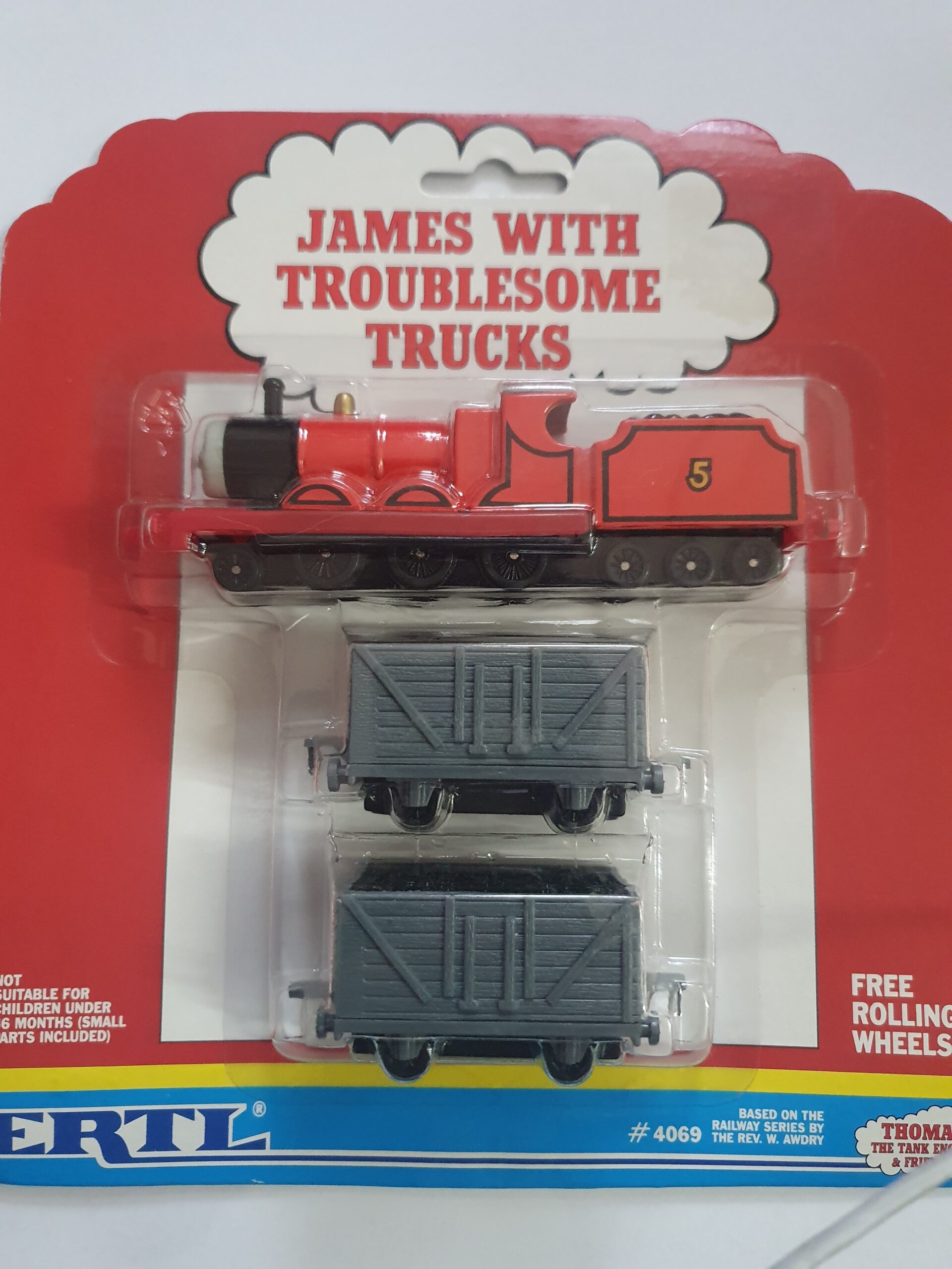 James with Troublesome Trucks Thomas & Friends ERTL die-cast - Oma's ...