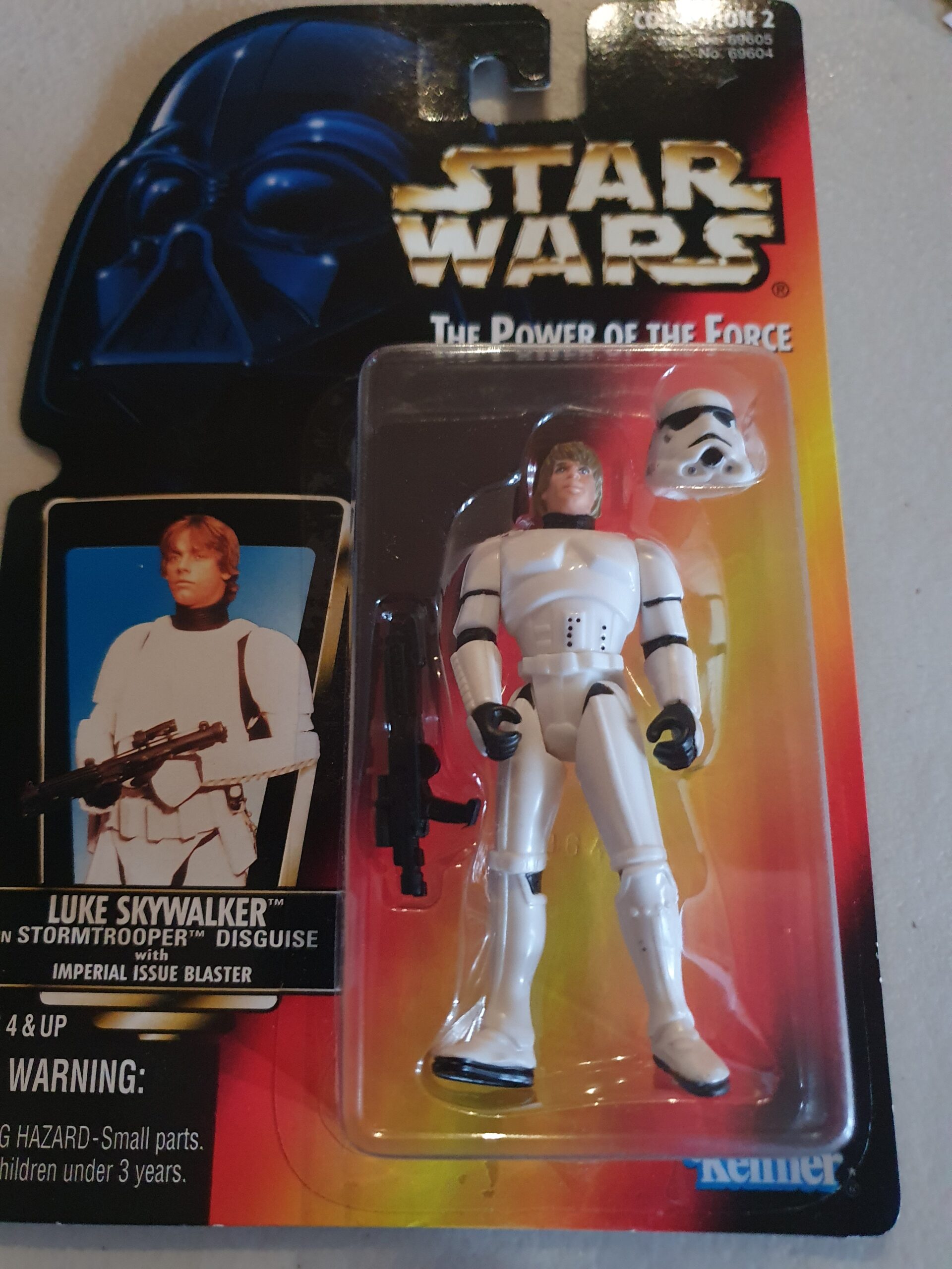 Luke Skywalker Stormtrooper Star Wars The Power Of The Force KENNER ...