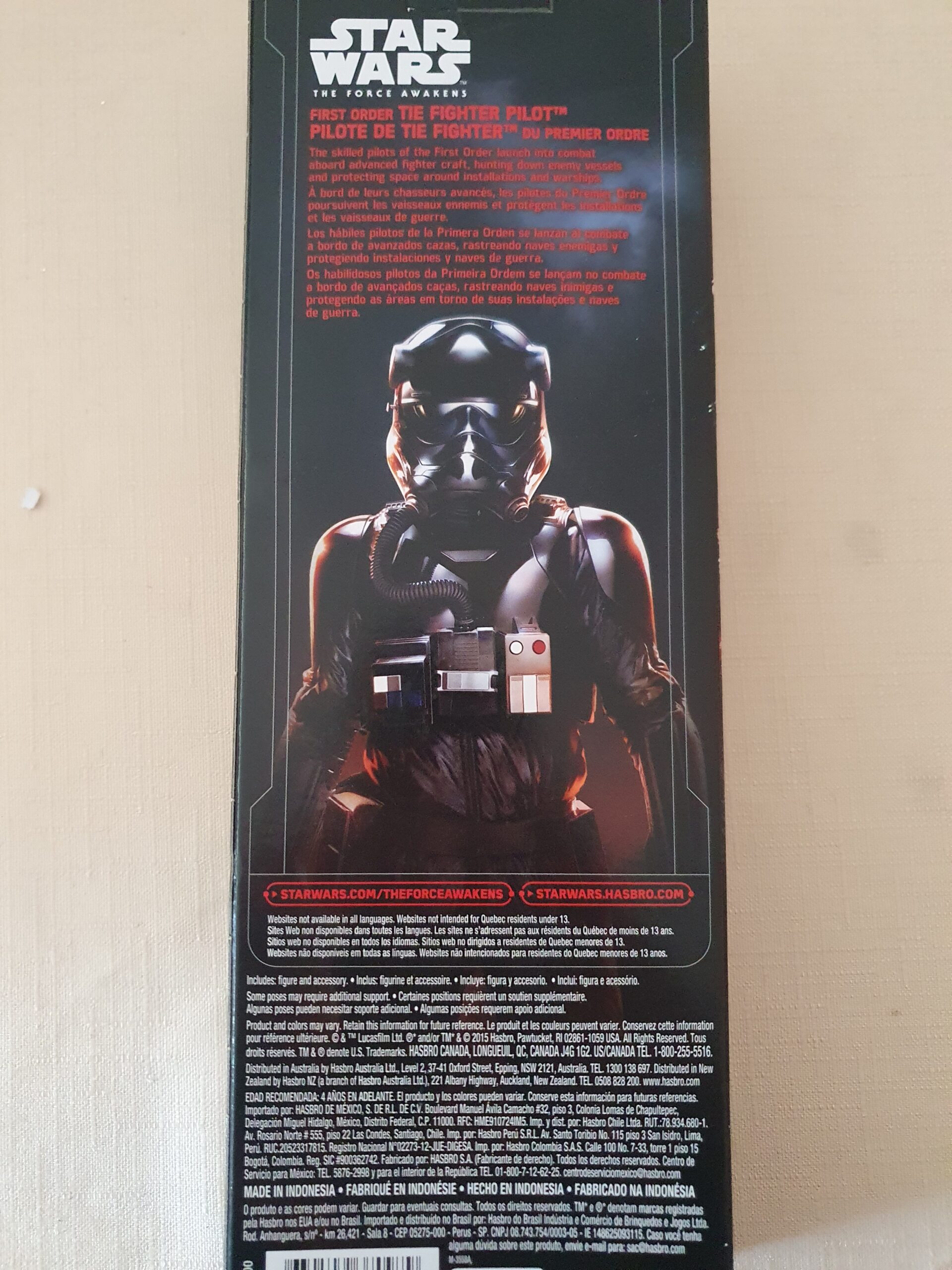 Star Wars: The Force Awakens – First Order TIE Fighter Pilot Figure ...